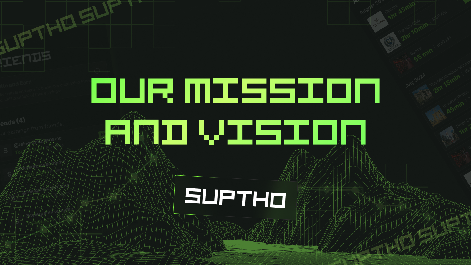 Our Mission and Vision for the Future | Suptho Blog